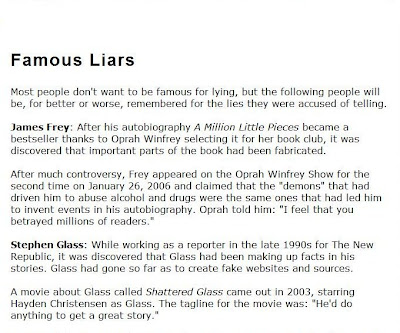 John abuzz: Famous Liars