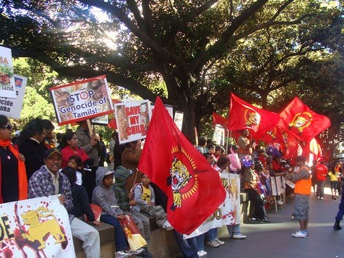 tamil makkal kural: puli kodi,viduthalai puligal flag,ltte flag
