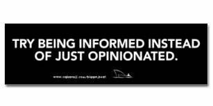 Berman Post: "Try Being Informed Instead of Just Opinionated"
