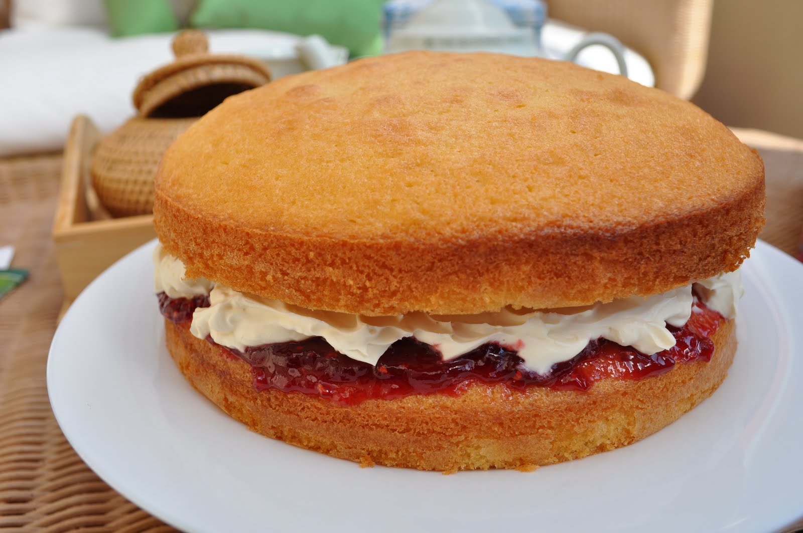 Apron's Delight: Victoria Sponge Cake