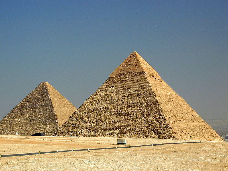 The 100 most beautiful places in the world: The pyramids and the sphinx