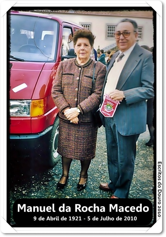 Escritos do Douro: In Memoriam - MANUEL DA ROCHA MACEDO