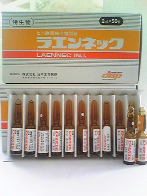 Go Health And Skin: LAENNEC HUMAN PLACENTA