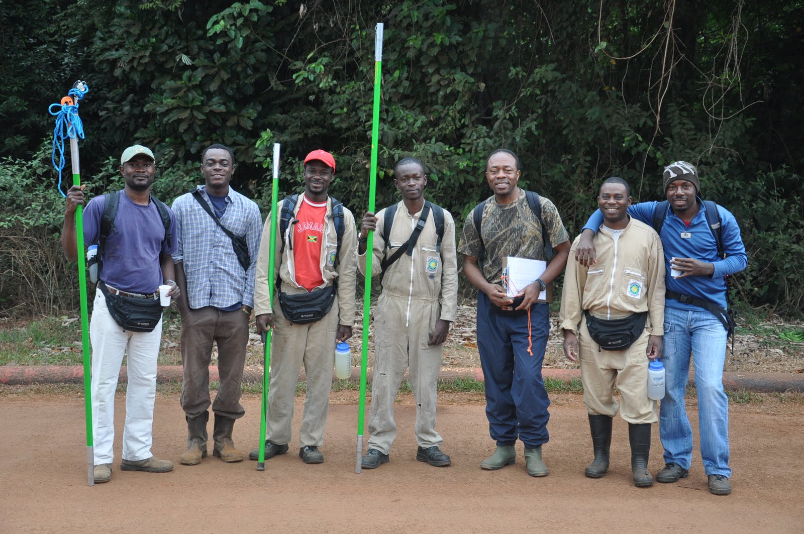 Center For Tropical Forest Science: Mapping Underway at Rabi, Gabon