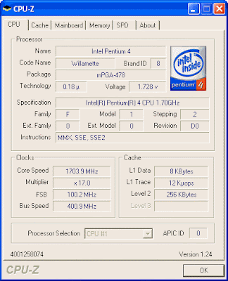 El blog de tu tío Chen: CPU-Z y GPU-Z, conoce a fondo tu microprocesador y tu tarjeta gráfica