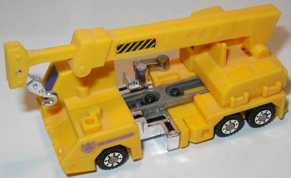 YELLOW IS THE 'NEW' GREEN: TRANSFORMERS GENERATION 2 DEVASTATOR