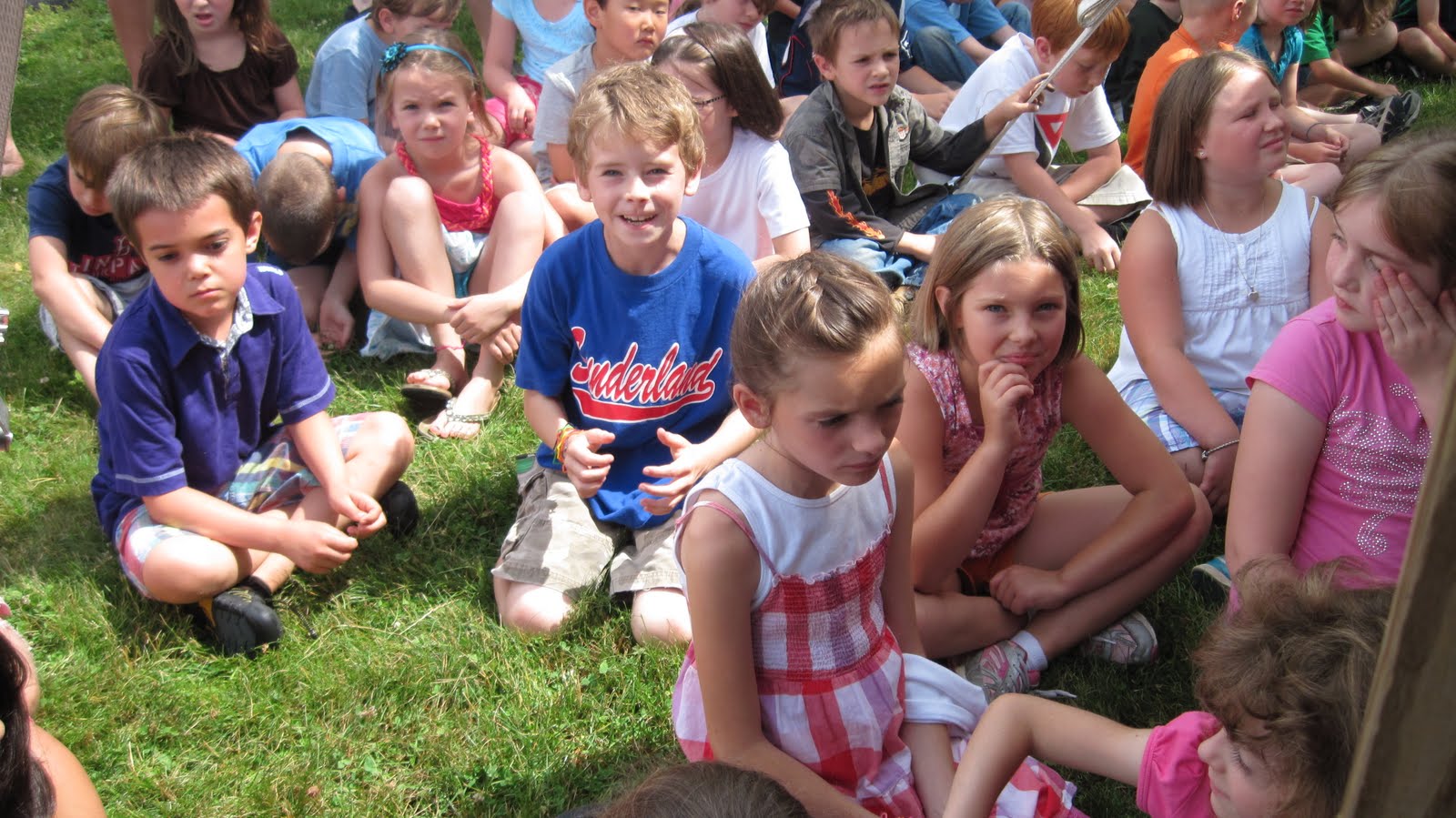 Second Grade Friends!: Playground Dedication.... Thanks Mr. A!!