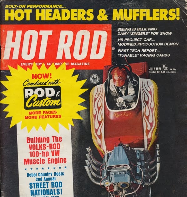 Big Blue's Online Carburetor: July 1971 - Hot Rod Magazine - Vrod ...