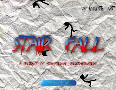 my iPhone Space: Flash Game - Stair Fall