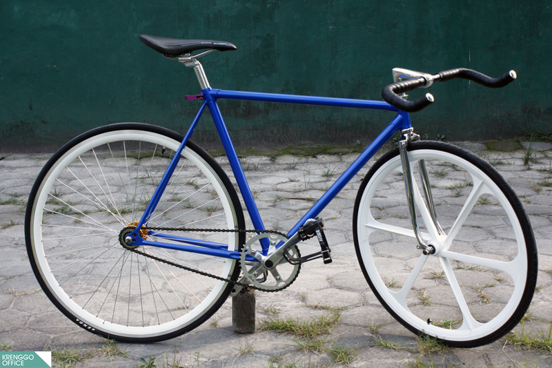 KRENGGO OFFFICE: Fixie Gear Pursuit Blue Jazz
