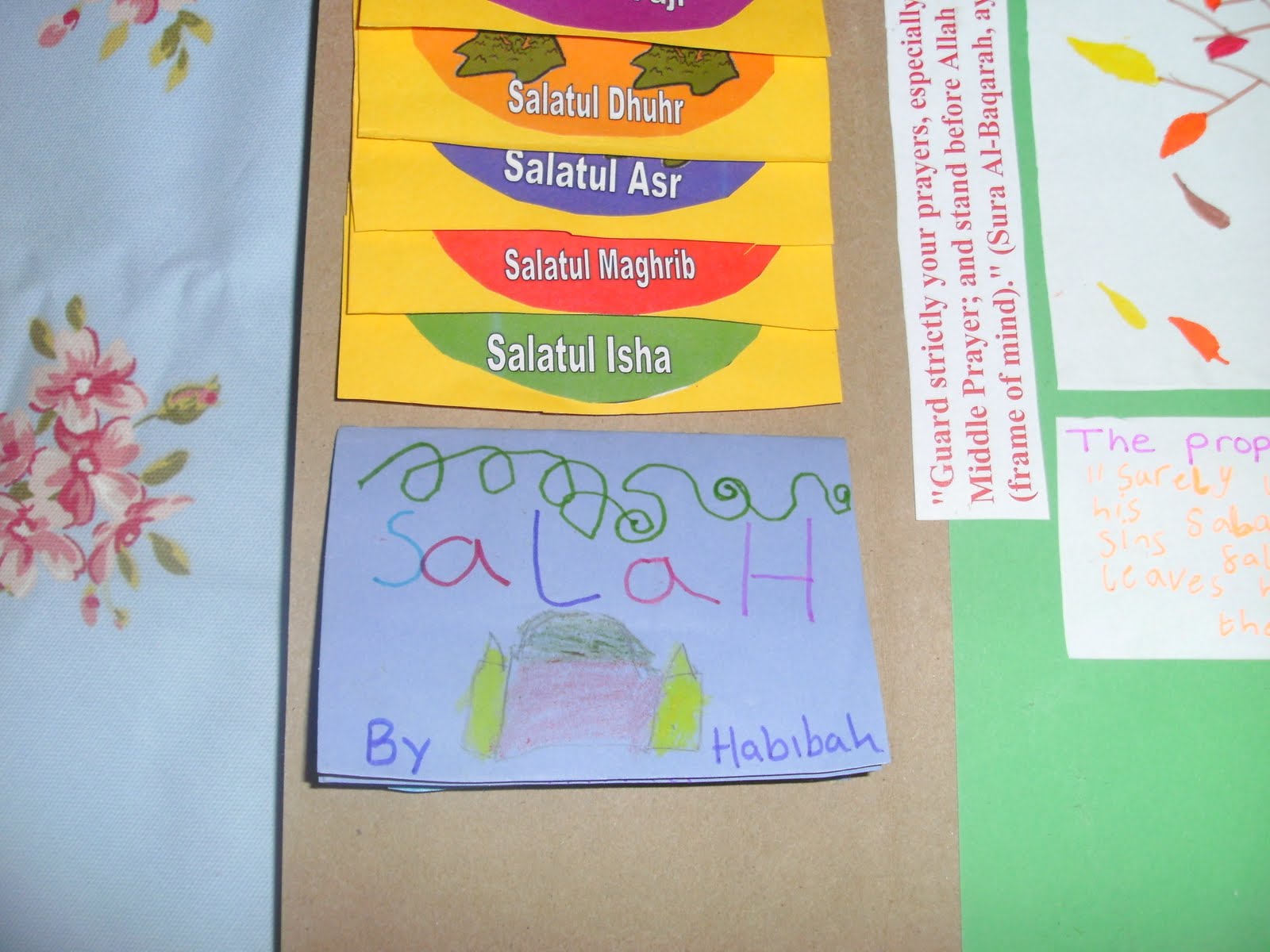 home school home: salah lapbook