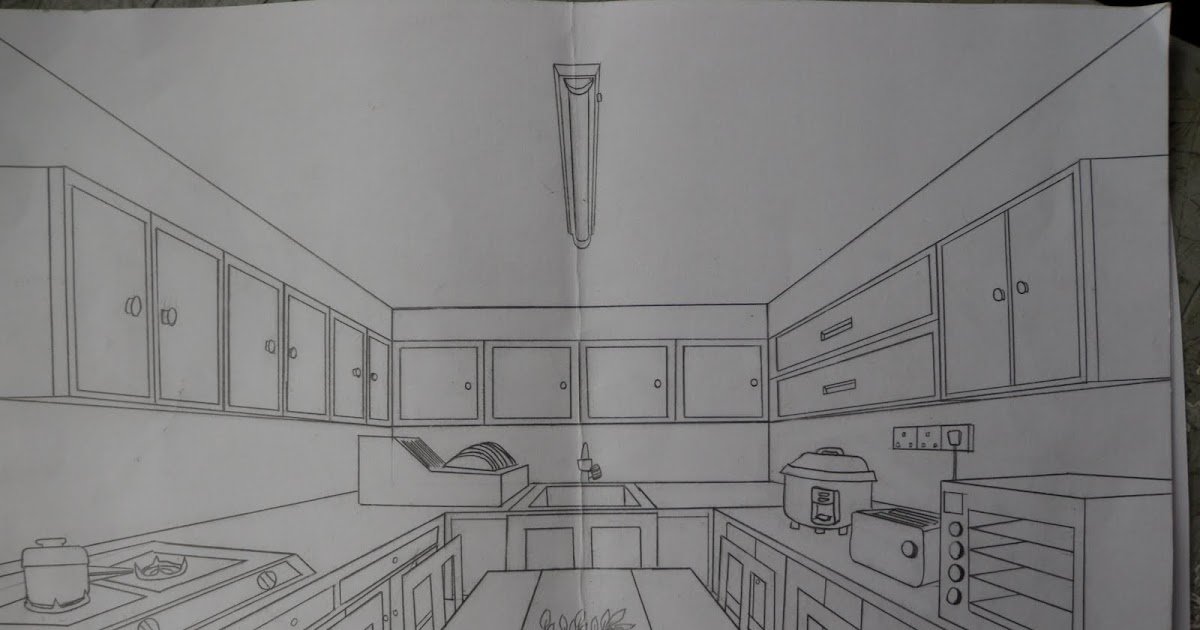 Konsep Penting Gambar Perspektif Ruang Tamu