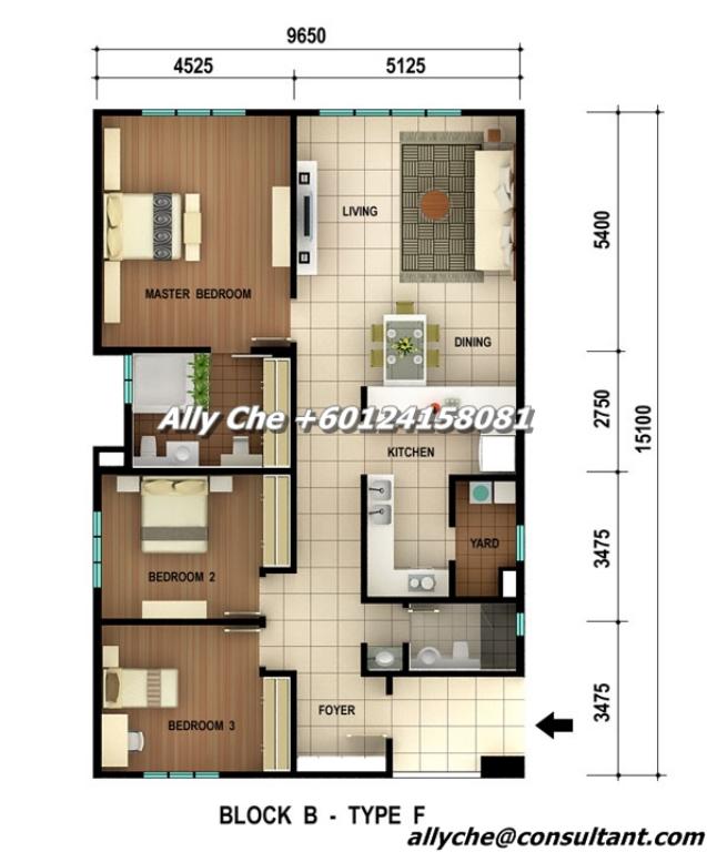 Pearl Regency in Penang: PEARL REGENCY - the Cosmopolitan Sky Living Condo