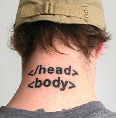 dAgraphik: { Tempting Typo Tattoo }