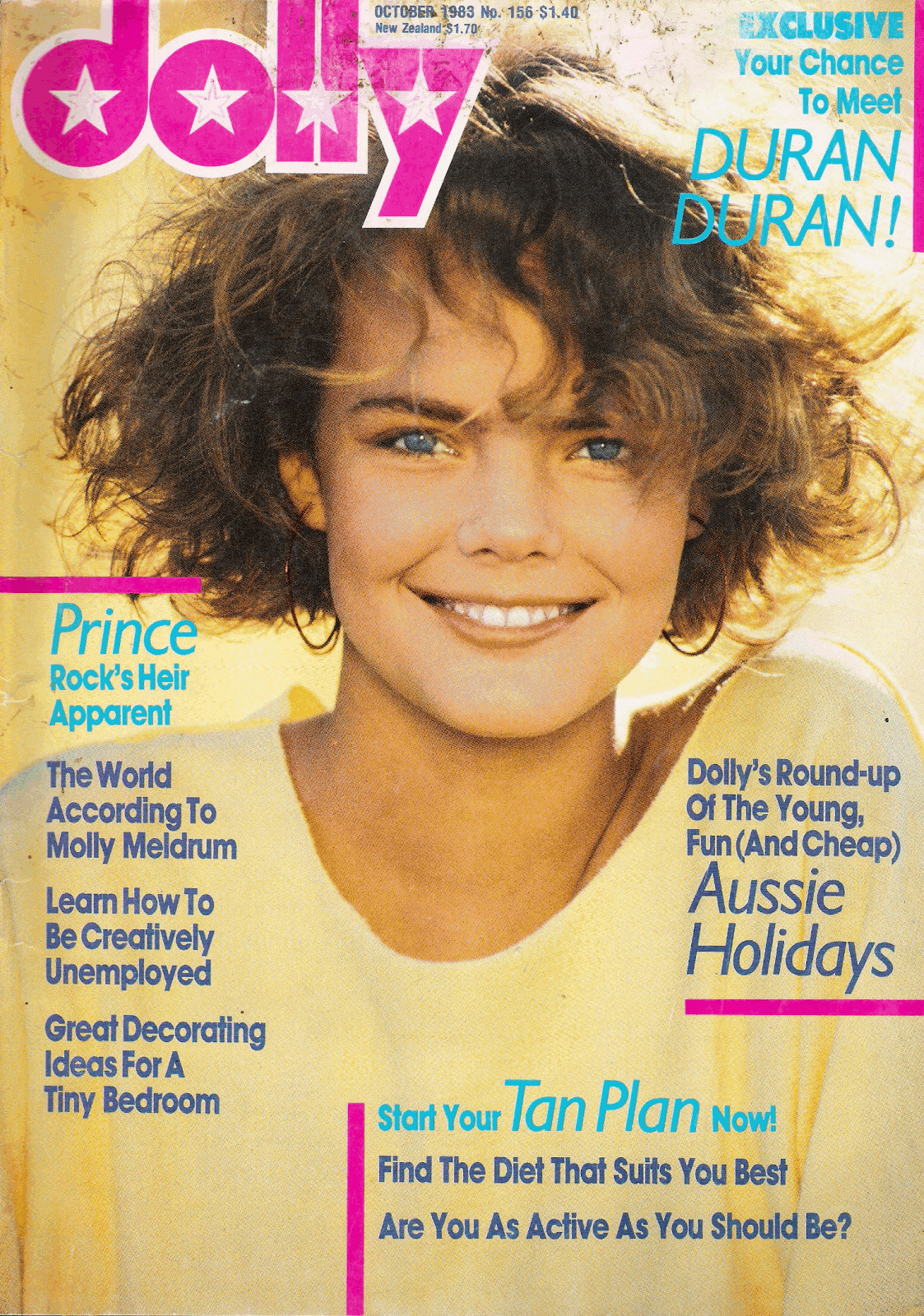 Glossy Sheen: Dolly Magazine October 1983