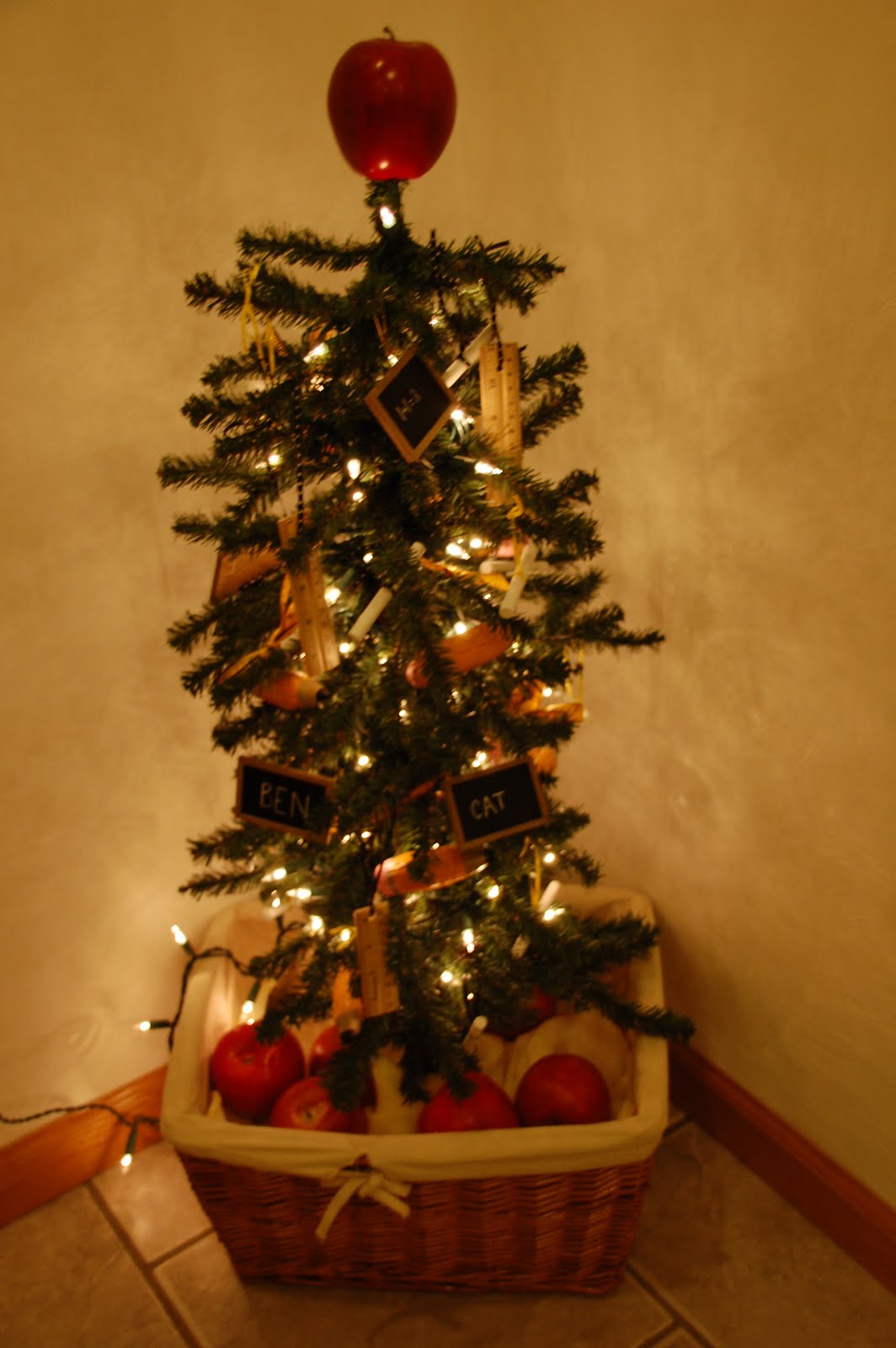 My Remodeled Nest: Back To School Tree-Mini Tutorial