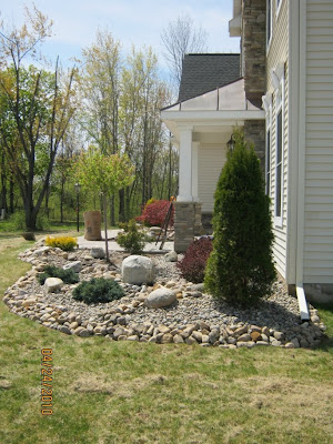 Bryk City Landscaping: Installing Edger Block Rock Beds, De Thatching ...