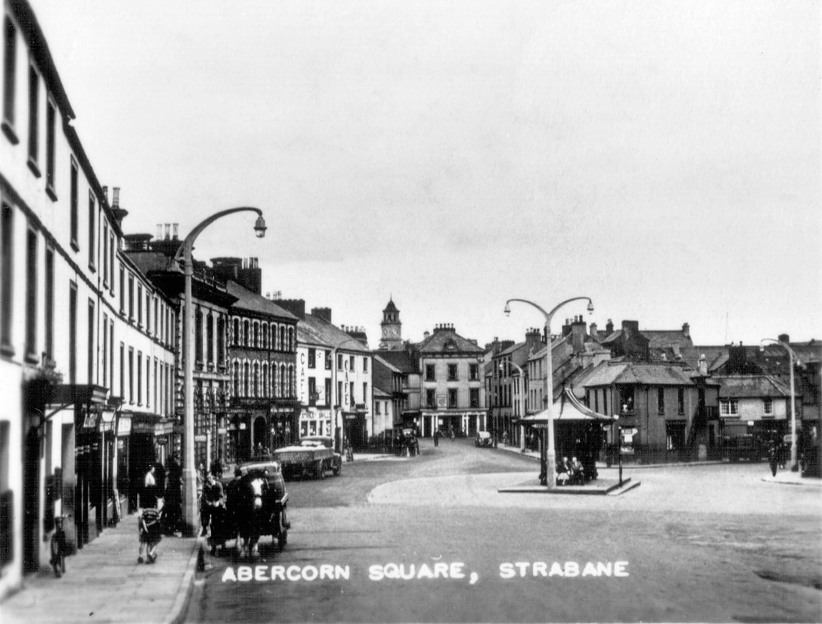 Old Strabane Blog: Abercorn Pagoda and electric lights c1956