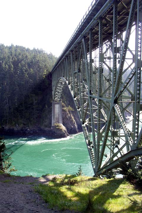 Durango Washington: Deception Pass Bridge Connecting Whidbey Island ...