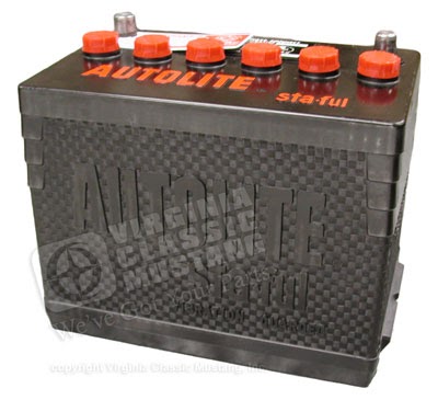 Virginia Classic Mustang Blog: Autolite Sta-Ful Battery