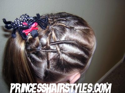 Halloween Hairstyles - The Spider Web | Hairstyles For Girls - Princess ...