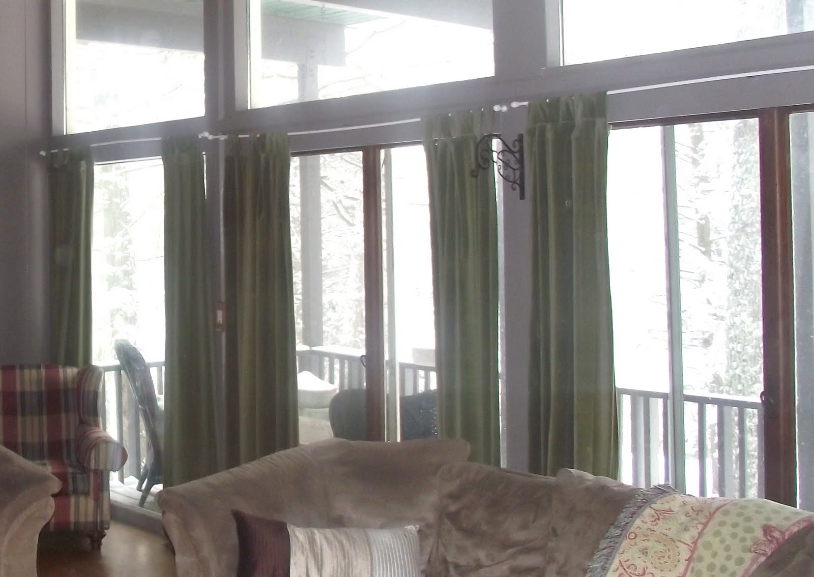 Serendipity Chic Design: Inexpensive window treatments make a huge ...