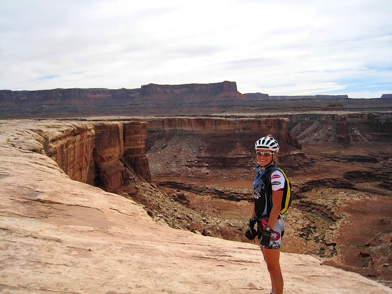 Brittany vs. Utah: Moab White Rim Trail