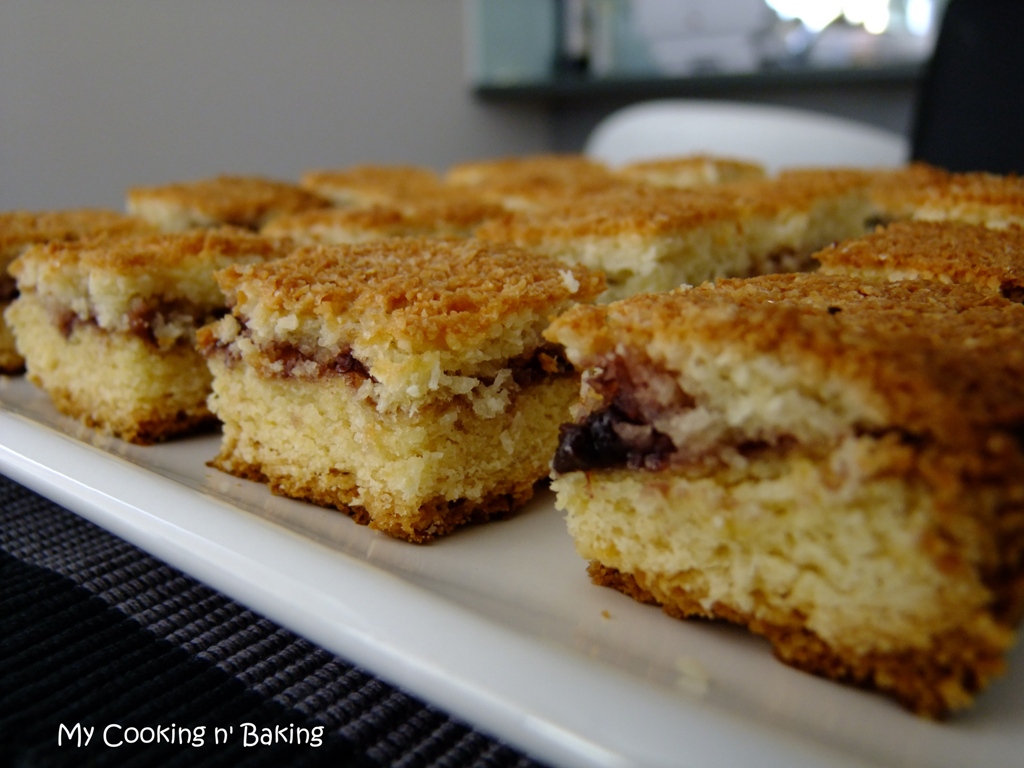 My Cooking n' Baking: Coconut Jam Slice