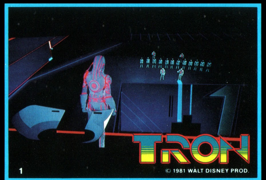 Hyperion Edge: From 1982, Tron Movie Cards