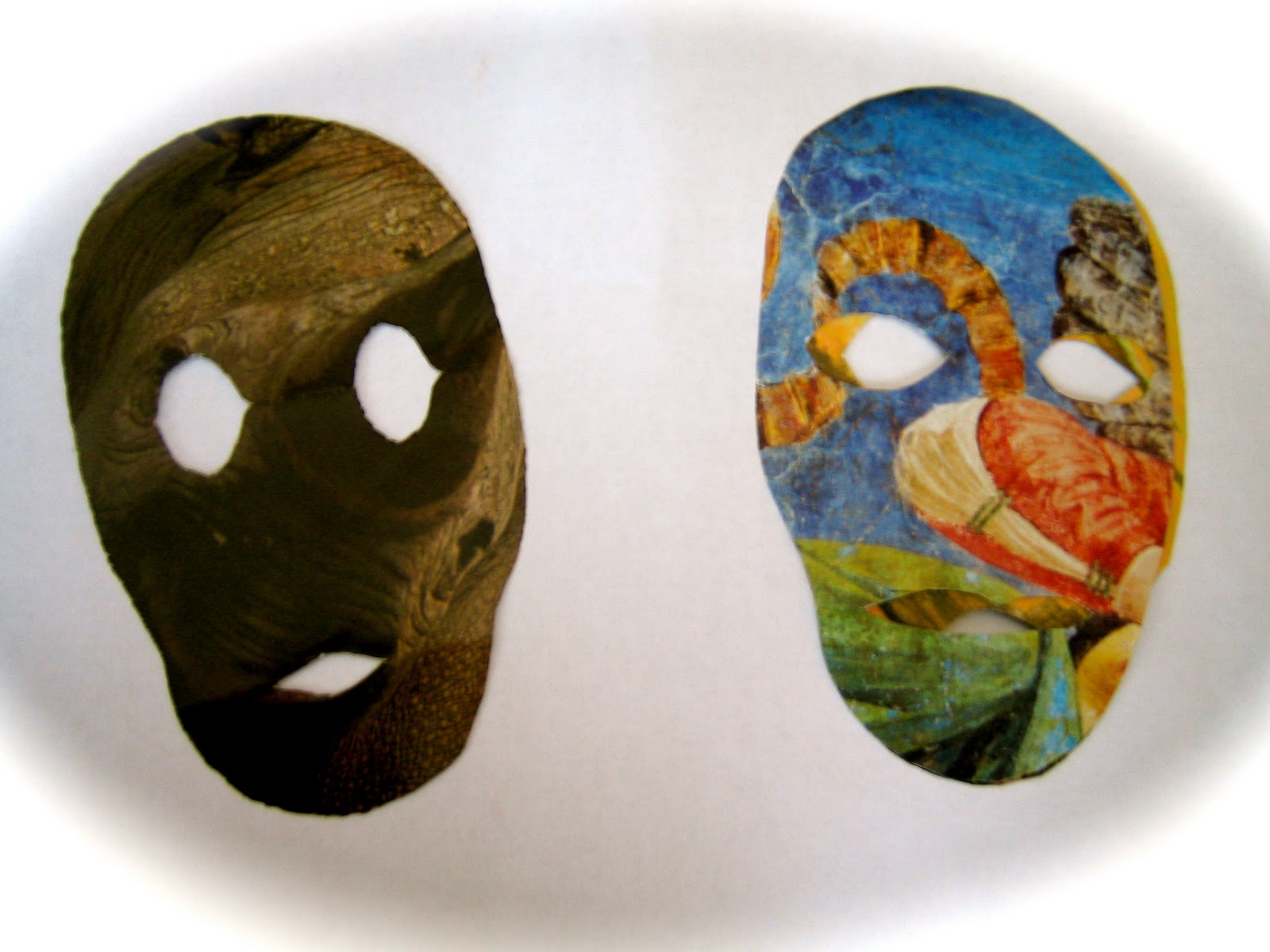 ART THERAPY REFLECTIONS: Art Therapy Exercises: Using the Face