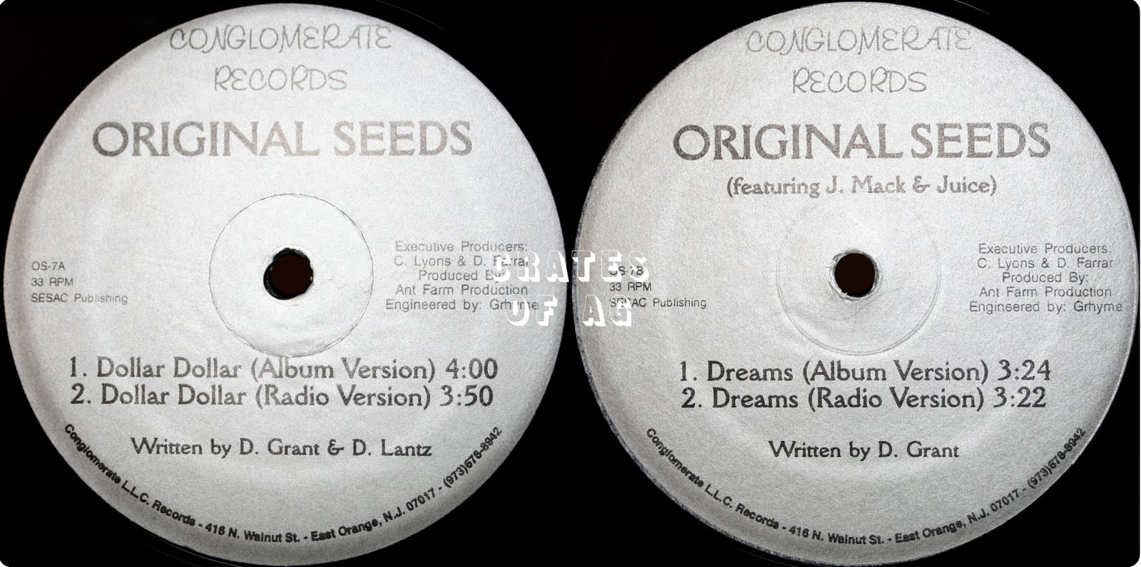 Crates of AG: original seeds