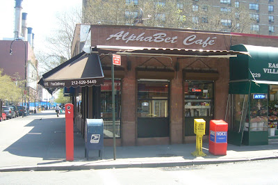 EV Grieve: The AlphaBet Cafe has reopened