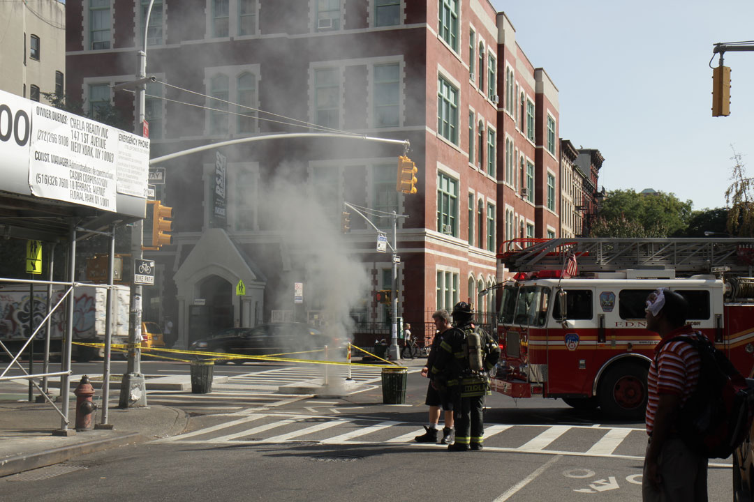 EV Grieve: [Updated]: Explosion, fire on First Avenue and Ninth Street