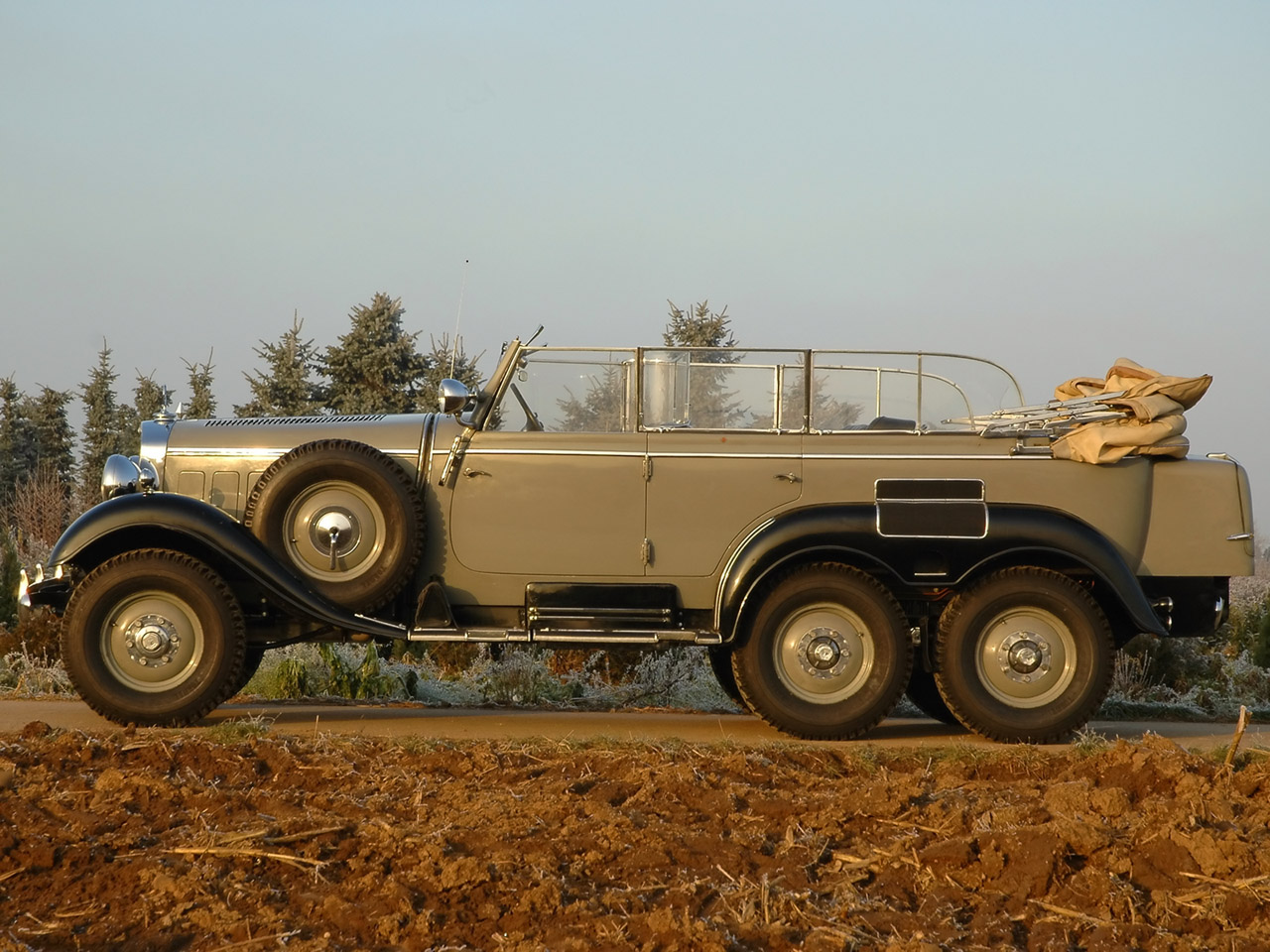 NAZI JERMAN: Mercedes-Benz G-4 Wagen, Salah Satu Mobil Aneh Buatan Nazi ...
