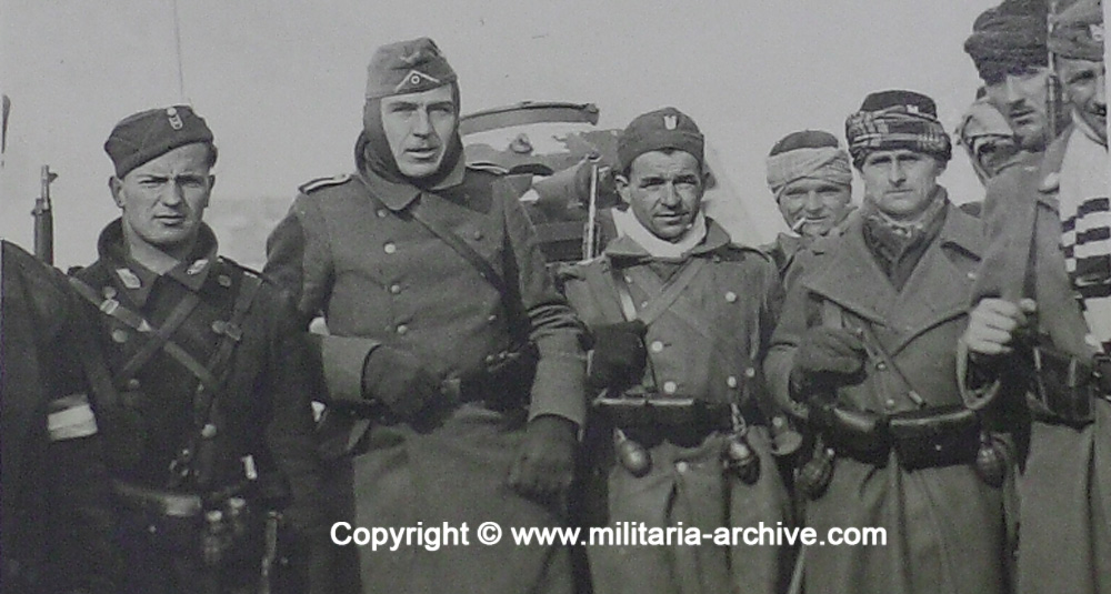 NAZI JERMAN: Foto Sukarelawan Kroasia Dalam Tubuh Wehrmacht