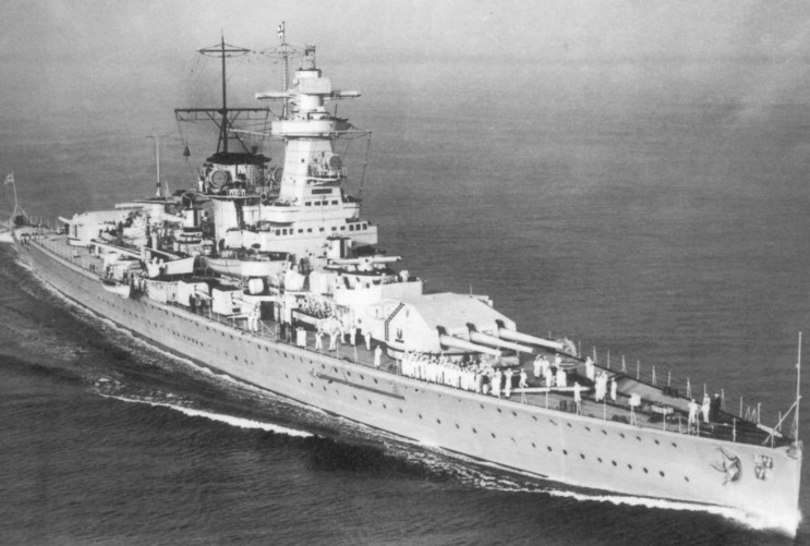 NAZI JERMAN: Riwayat Kapal Perang "Admiral Graf Spee" Dalam Foto Secara ...