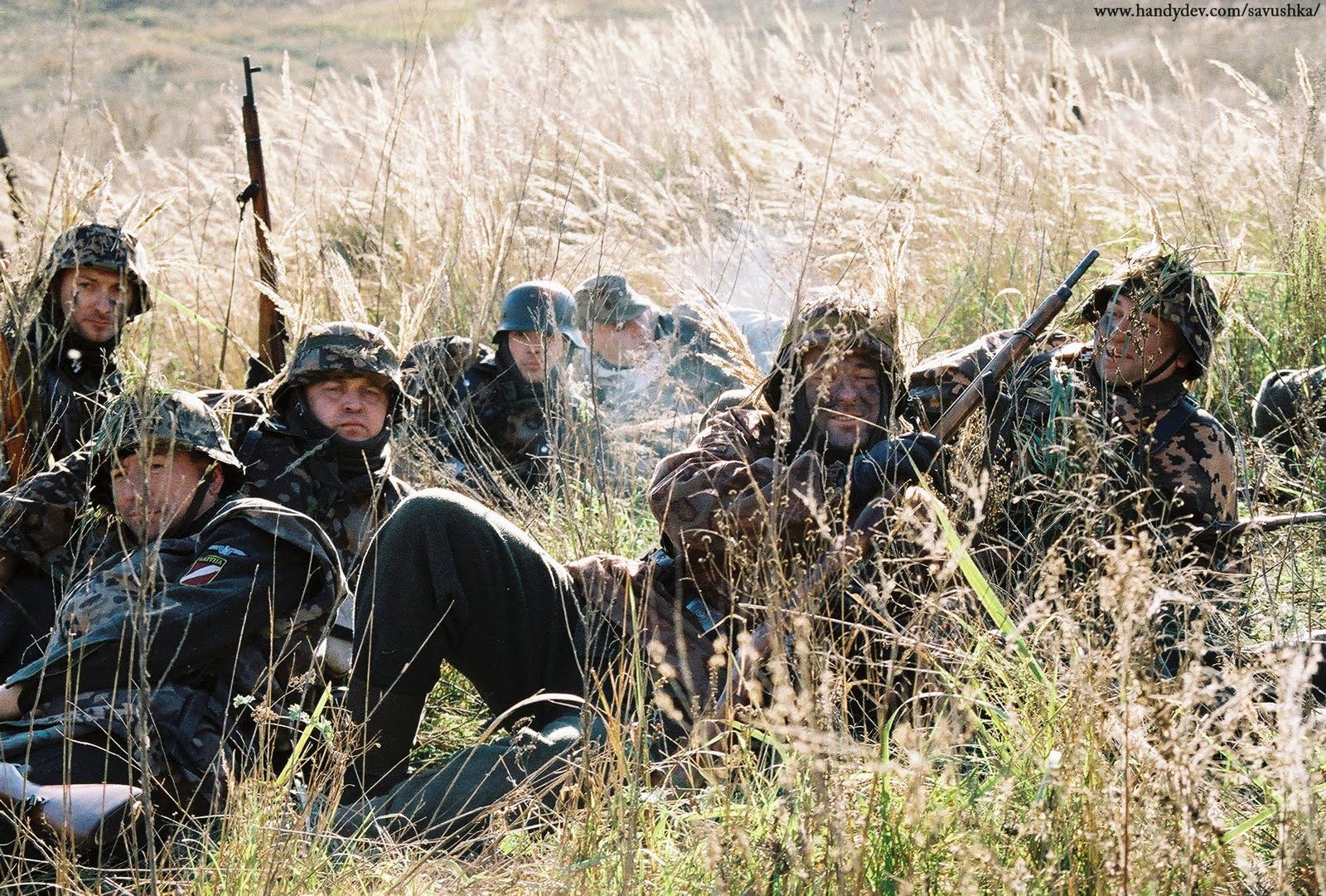 NAZI JERMAN: Album Foto Reenactor Waffen-SS Dari Seluruh Dunia