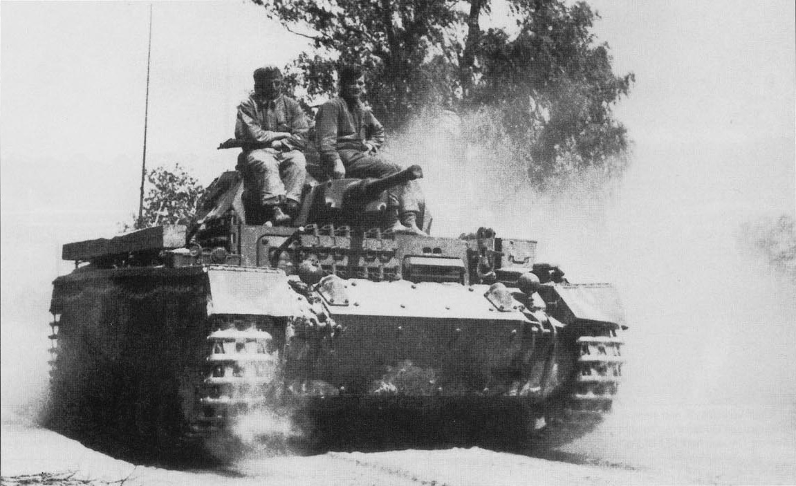 NAZI JERMAN: Foto Panzer III, Tank Medium Jerman