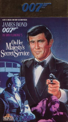 Illustrated 007 - The Art of James Bond: OHMSS VHS Cover Artwork