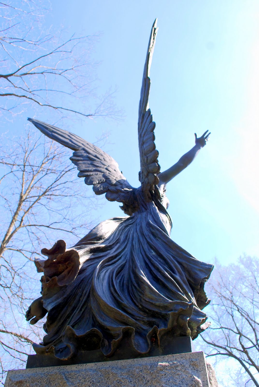 Mille Fiori Favoriti: Resurrection Angel at Green-Wood Cemetery