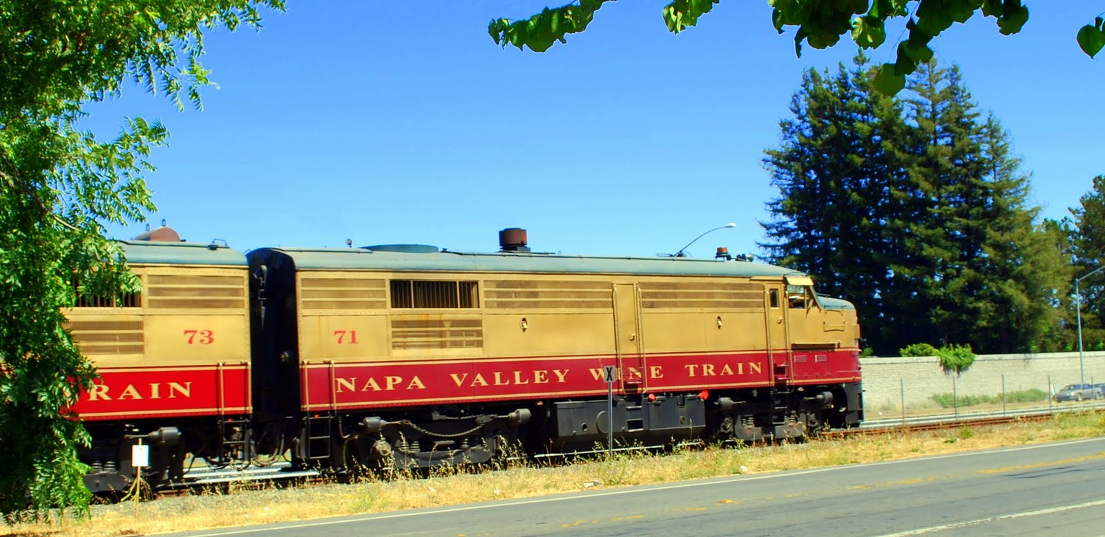 Mille Fiori Favoriti: The Napa Valley Wine Train