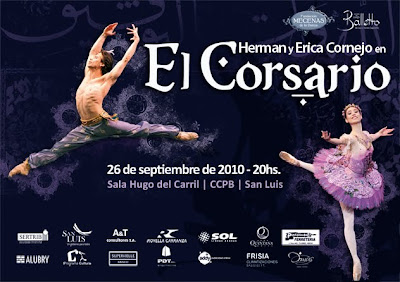 Danza en San Luis: Herman y Erica Cornejo vuelven San Luis
