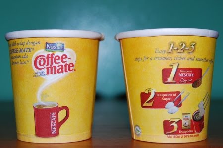 NESTLE COFFEE-MATE NESCAFE PAPER CUP | Hobby & Collection - Hobi & Koleksi