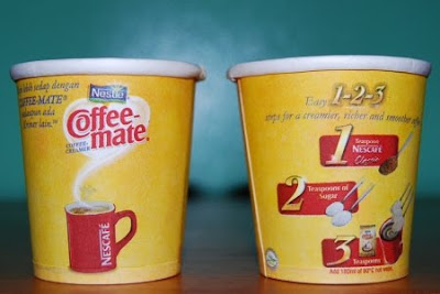NESTLE COFFEE-MATE NESCAFE PAPER CUP | Hobby & Collection - Hobi & Koleksi