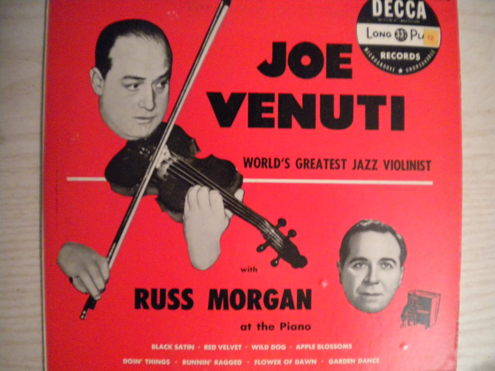 That old and rare LP: Joe Venuti - Russ Morgan (1950)