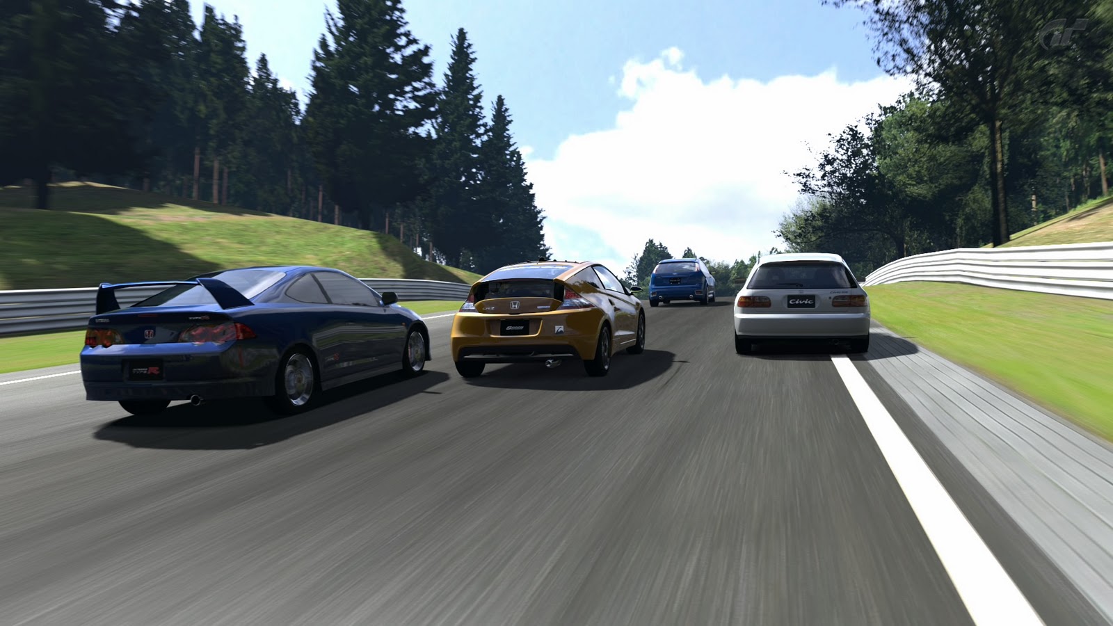 Gran Turismo 5 Photographies: Spoon CZ-R Deep Forest Raceway