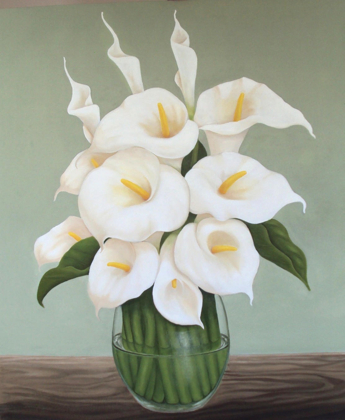 Pinturas al oleo de alcatraces - Imagui