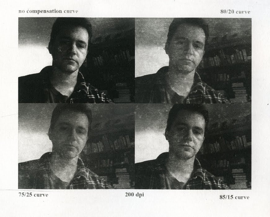 ART and WATER: Grayscale Gradient Test for photo polymergravure