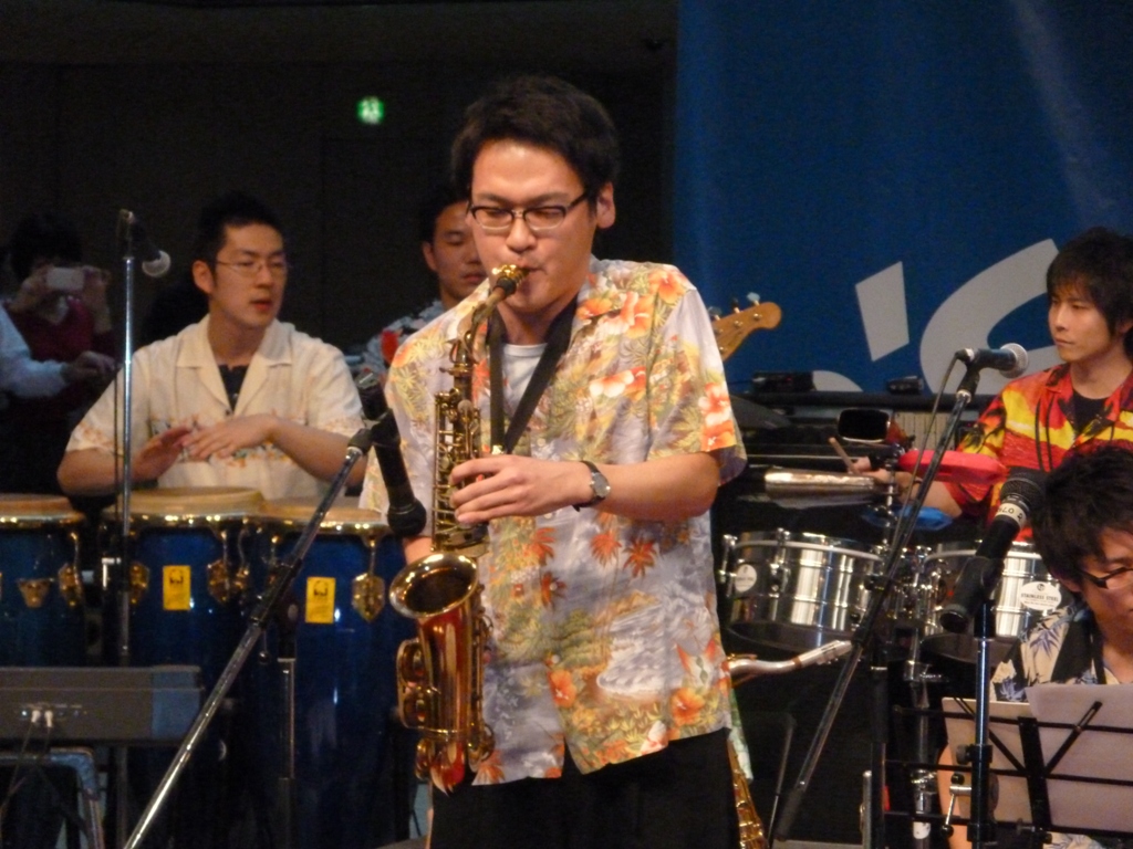 Latin Jazz Big Band "SATO MUSEN": 大盛況！ジャズプロ終了！