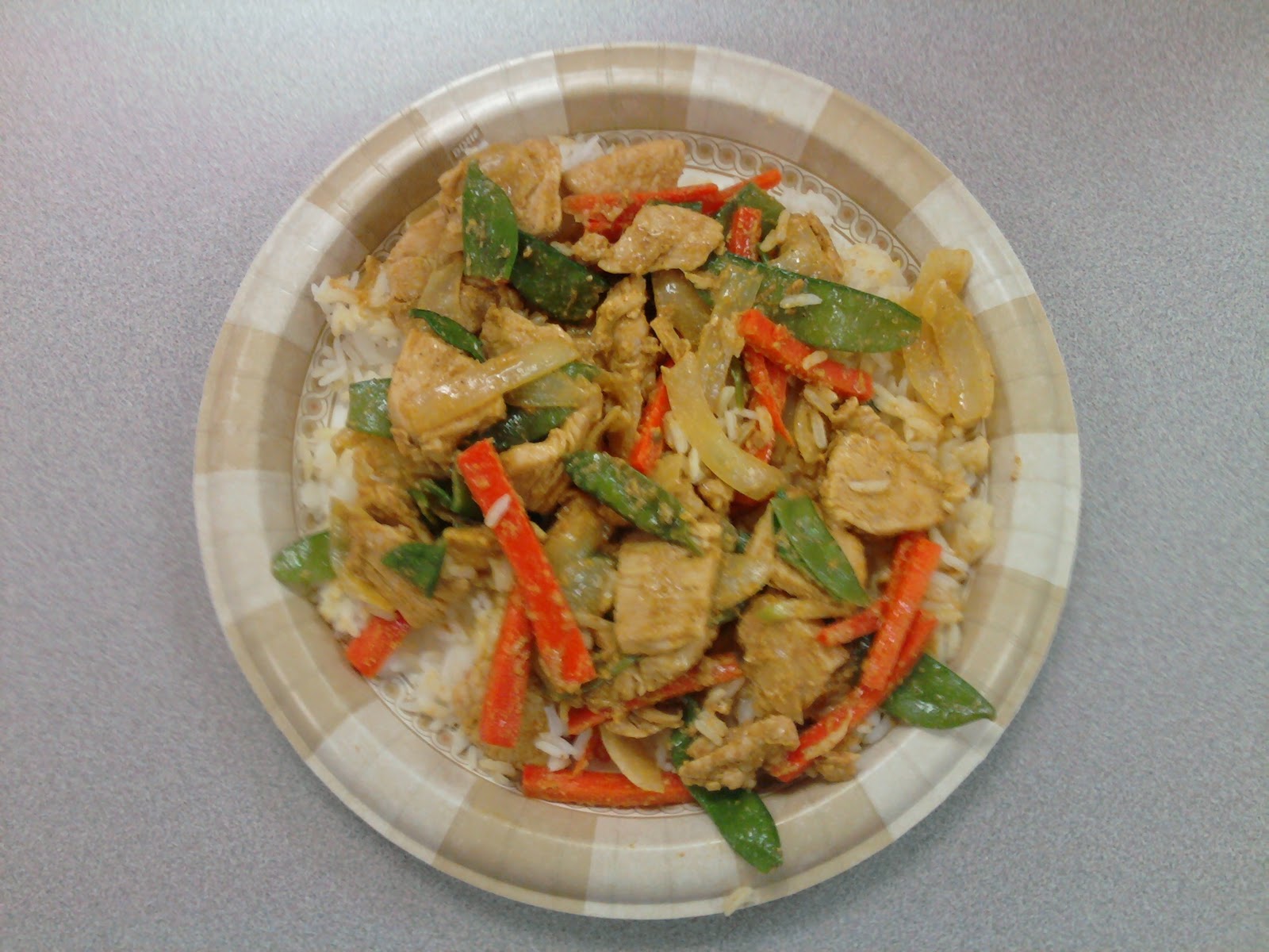Freestyle Dinners: Chinese Takeout Yellow Chicken Curry